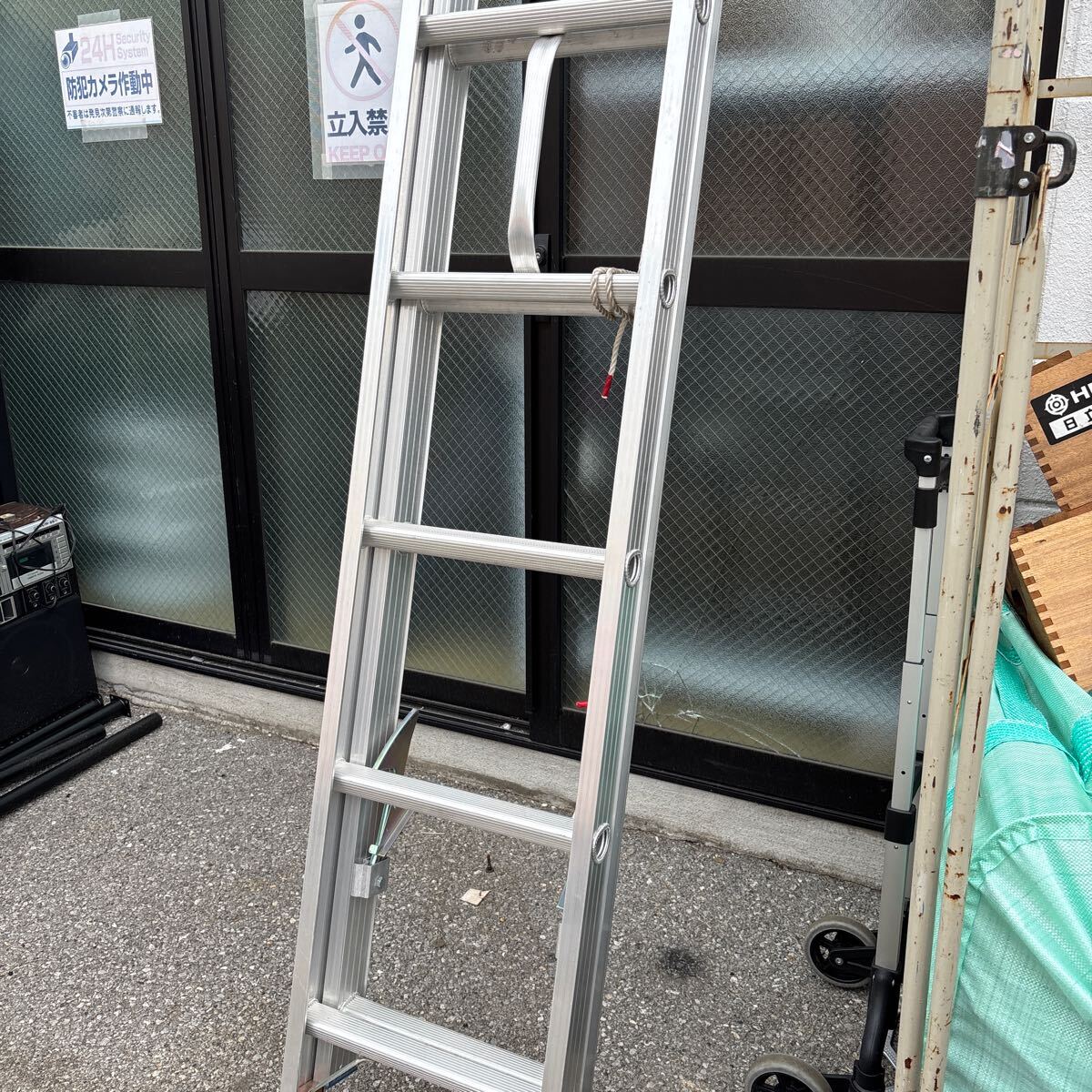 Yahoo!オークション - UTN381【引取限定】2連はしご HASEGAWA ハセガワ...