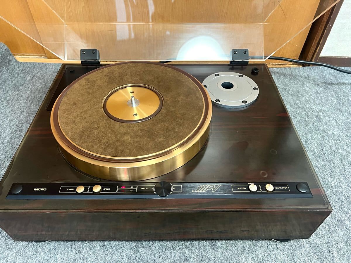 Yahoo!オークション - MICRO SX-111FV レコードプレーヤー