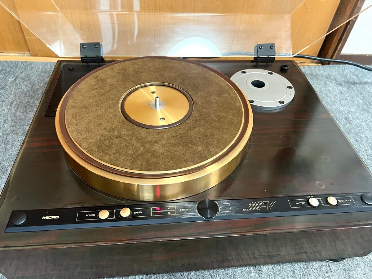 Yahoo!オークション - MICRO SX-111FV レコードプレーヤー