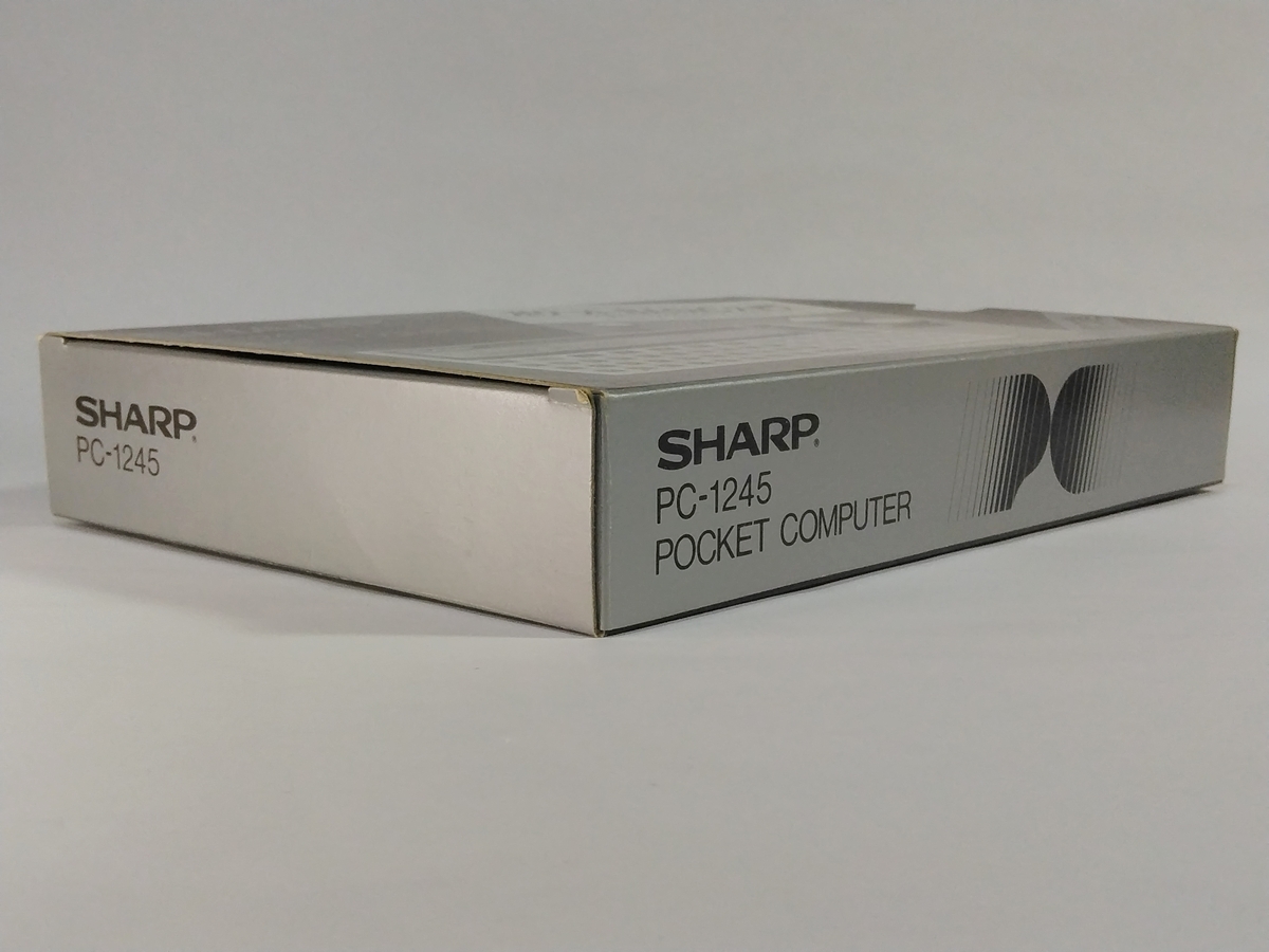 Yahoo!オークション - ポケコン SHARP PC-1245 箱説あり