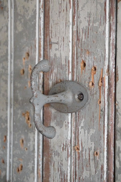 Yahoo!オークション - アンティーク フック [ag3-225]ディスプレイビン...