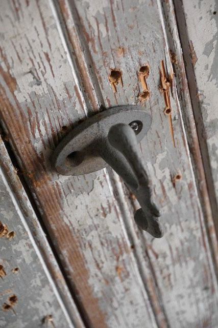 Yahoo!オークション - アンティーク フック [ag3-225]ディスプレイビン...