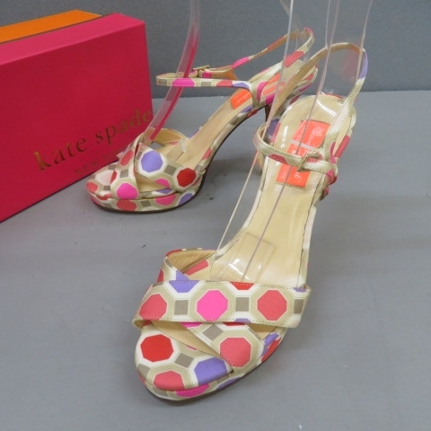 Yahoo!オークション - G421 Kate Spade ケイトスペード イタリア製サン...