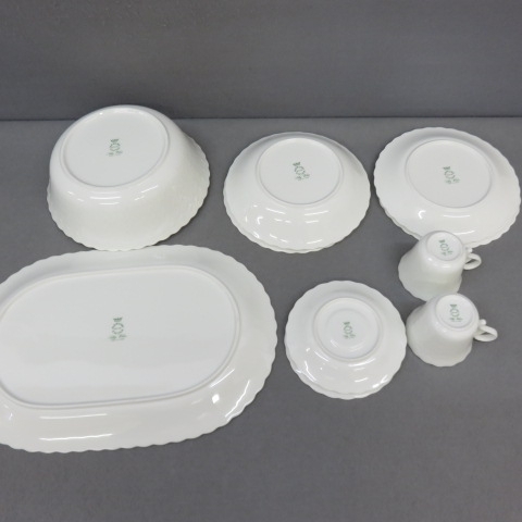 Yahoo!オークション - Q351 NARUMI ナルミ リリーホワイト カップ＆ソ...