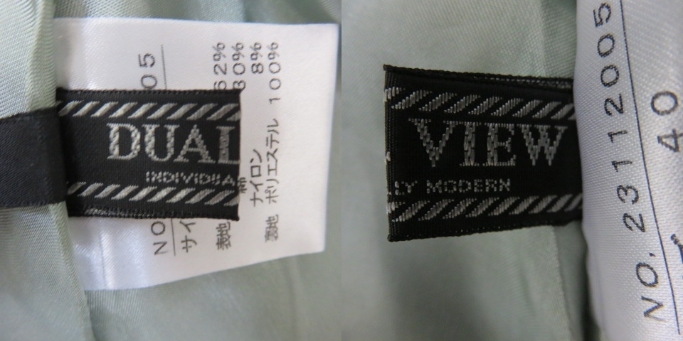 Yahoo!オークション - W601 DUAL VIEW デュアルビュー フレアスカート ...