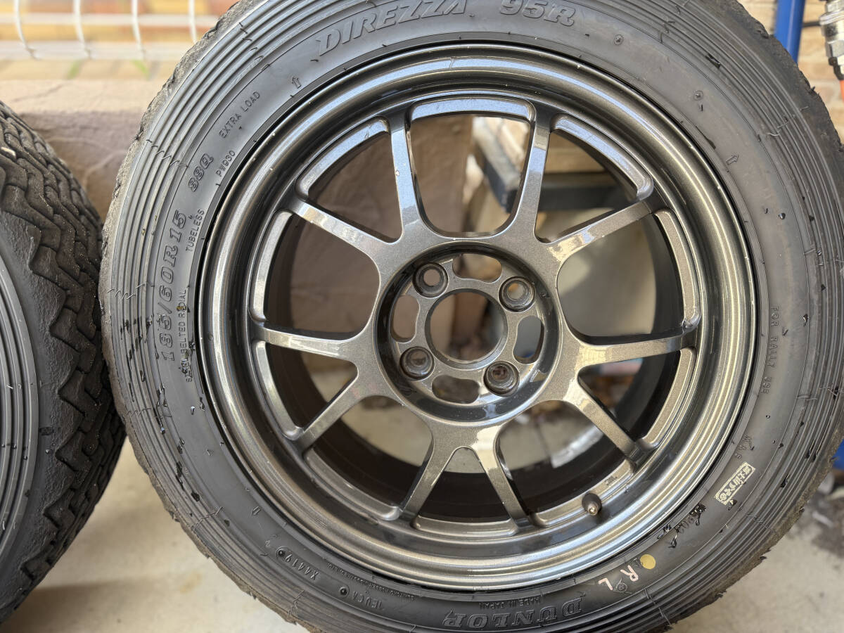 Yahoo!オークション - 1円〜 REVOWIN PS-05 15×6.5+37 185/60R15 ダ...