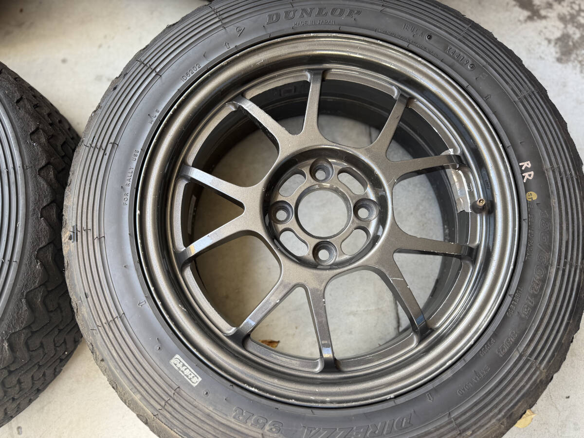 Yahoo!オークション - 1円〜 REVOWIN PS-05 15×6.5+37 185/60R15 ダ...