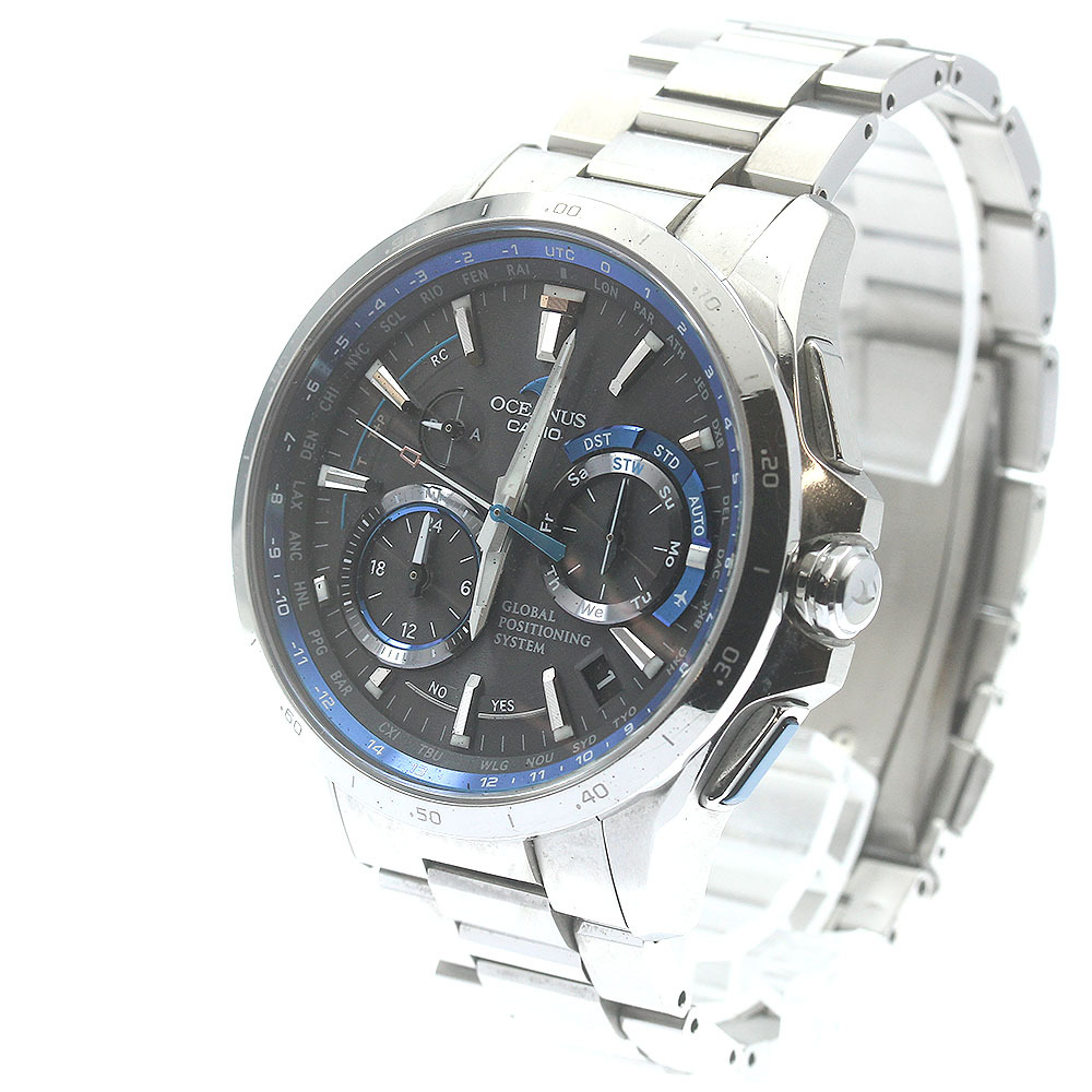 Yahoo!オークション - カシオ CASIO OCW-G1000-1AJF オシアナス デイト...