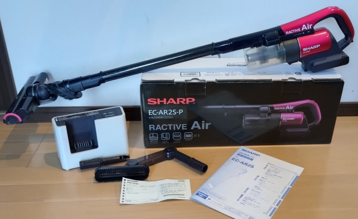 Yahoo!オークション - SHARP シャープ EC-AR2S-P コードレススティック...