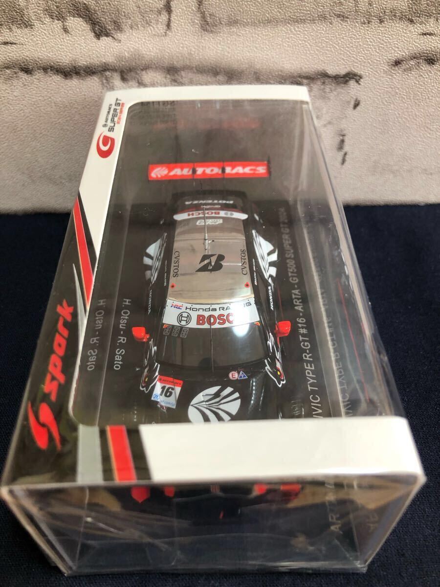 Yahoo!オークション - スパーク 1/43 ARTA MUGEN CIVIC TYPE R-GT No.1...