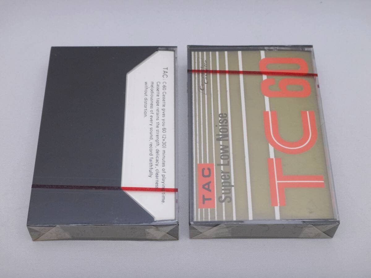 Yahoo!オークション - TAC カセットテープ TC60/2本/昭和/レトロ