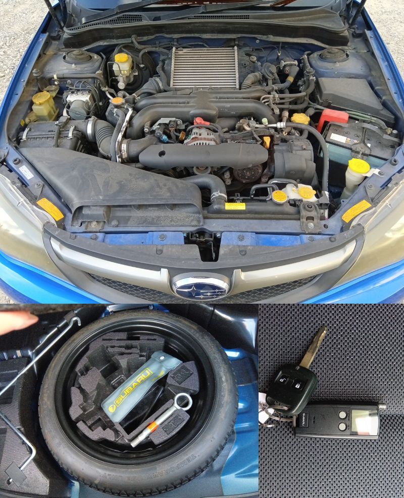 Yahoo!オークション - 山形発 H19 スバル インプレッサ GH8 S-GTスポー...