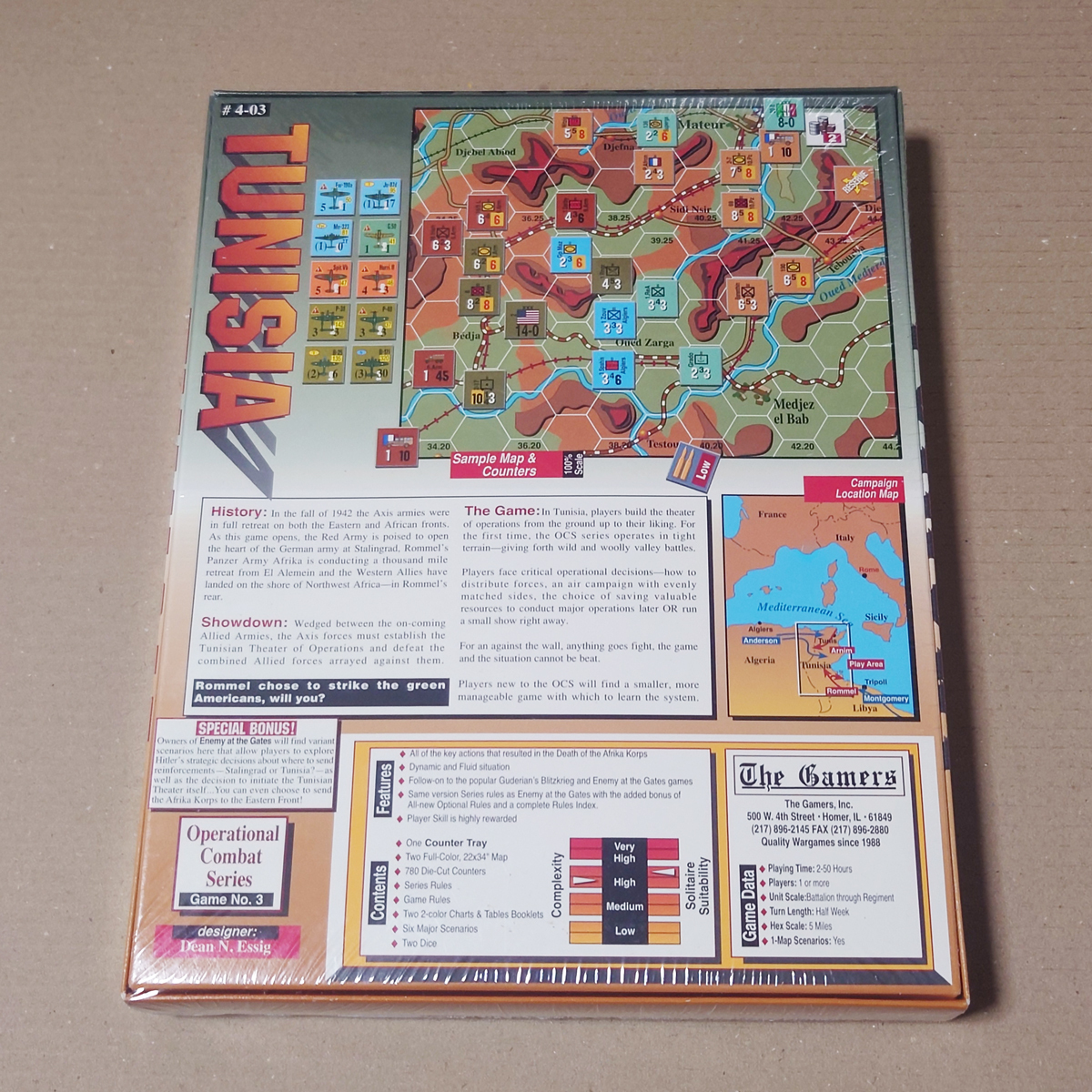 Yahoo!オークション - 【未開封新品】 The Gamers MMP [OCS] TUNISIA ...