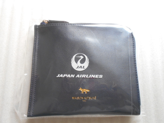 Yahoo!オークション - 【新品 未開封】 JAL メゾンキツネ 日本航空 ポ...
