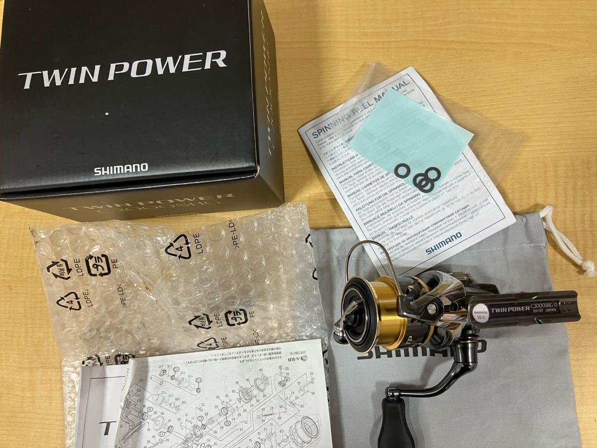 Yahoo!オークション - SHIMANO シマノ TWIN POWER ツインパワー C2000S...