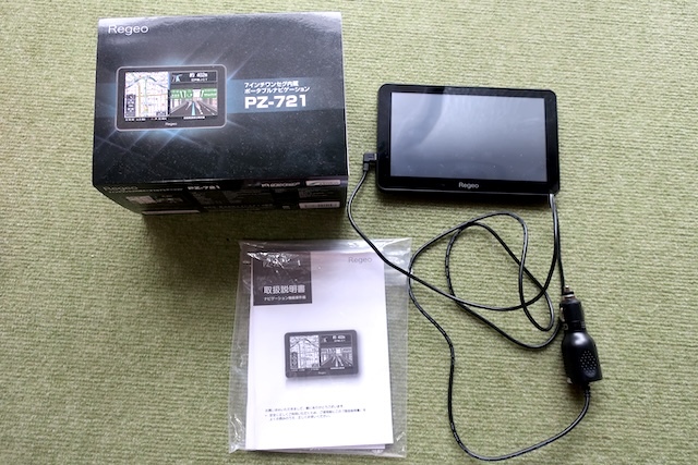 Yahoo!オークション - カーナビ Regeo 7インチ ワンセグ内蔵 PZ-721 ...