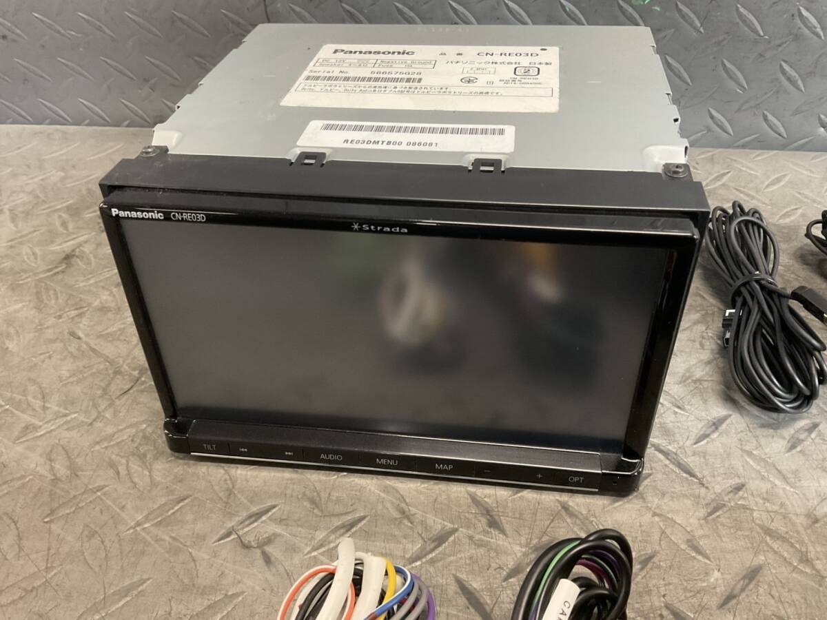 Yahoo!オークション - B29 ナビ パナソニック CN-RE03D CD/DVD/SD/TV(...