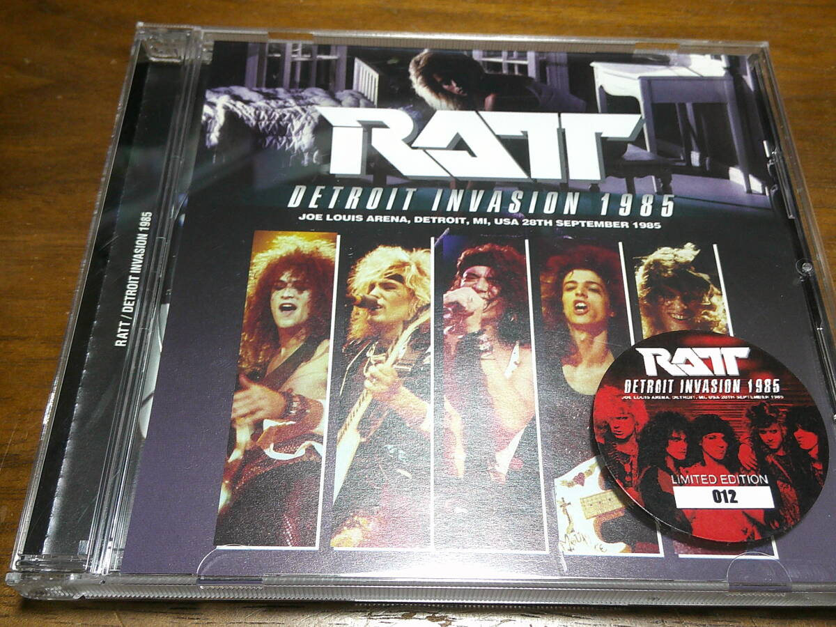 Yahoo!オークション - RATT《 Detroit Invasion 85 》 ライブ