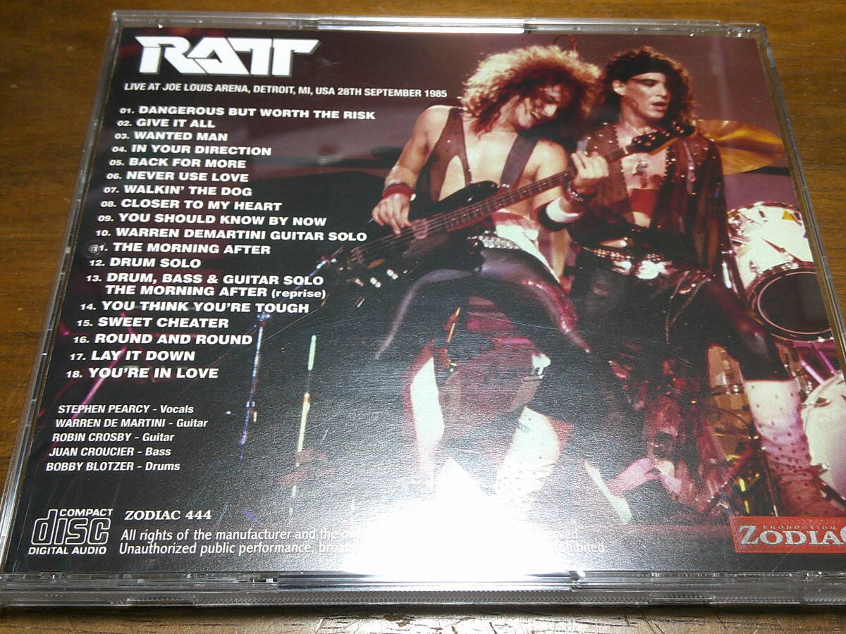 Yahoo!オークション - RATT《 Detroit Invasion 85 》 ライブ
