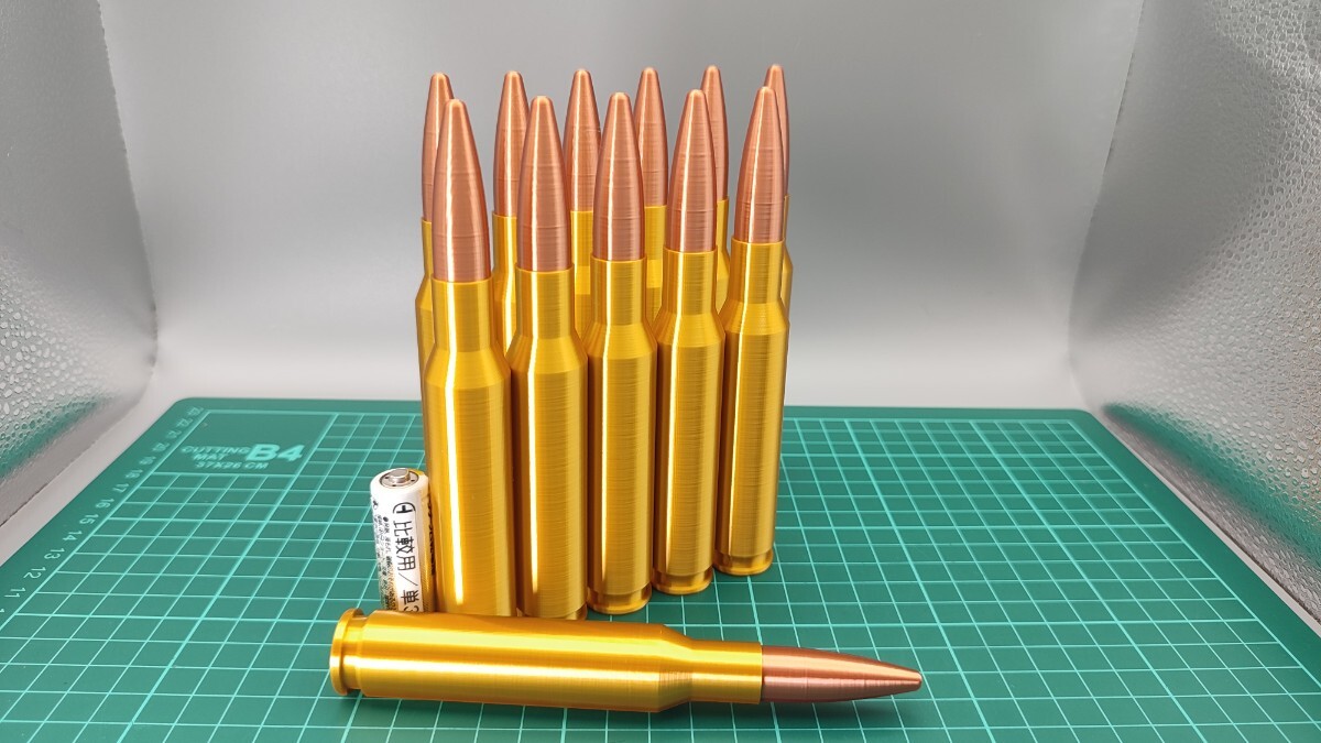 .50BMG NATO 弾風 ダミーカート 12個セット 検 .50 bmg nato 12.7x99mm M2 重機関銃 M1921 バレット M82 ヘカート 2 II(その他)｜売買され ...
