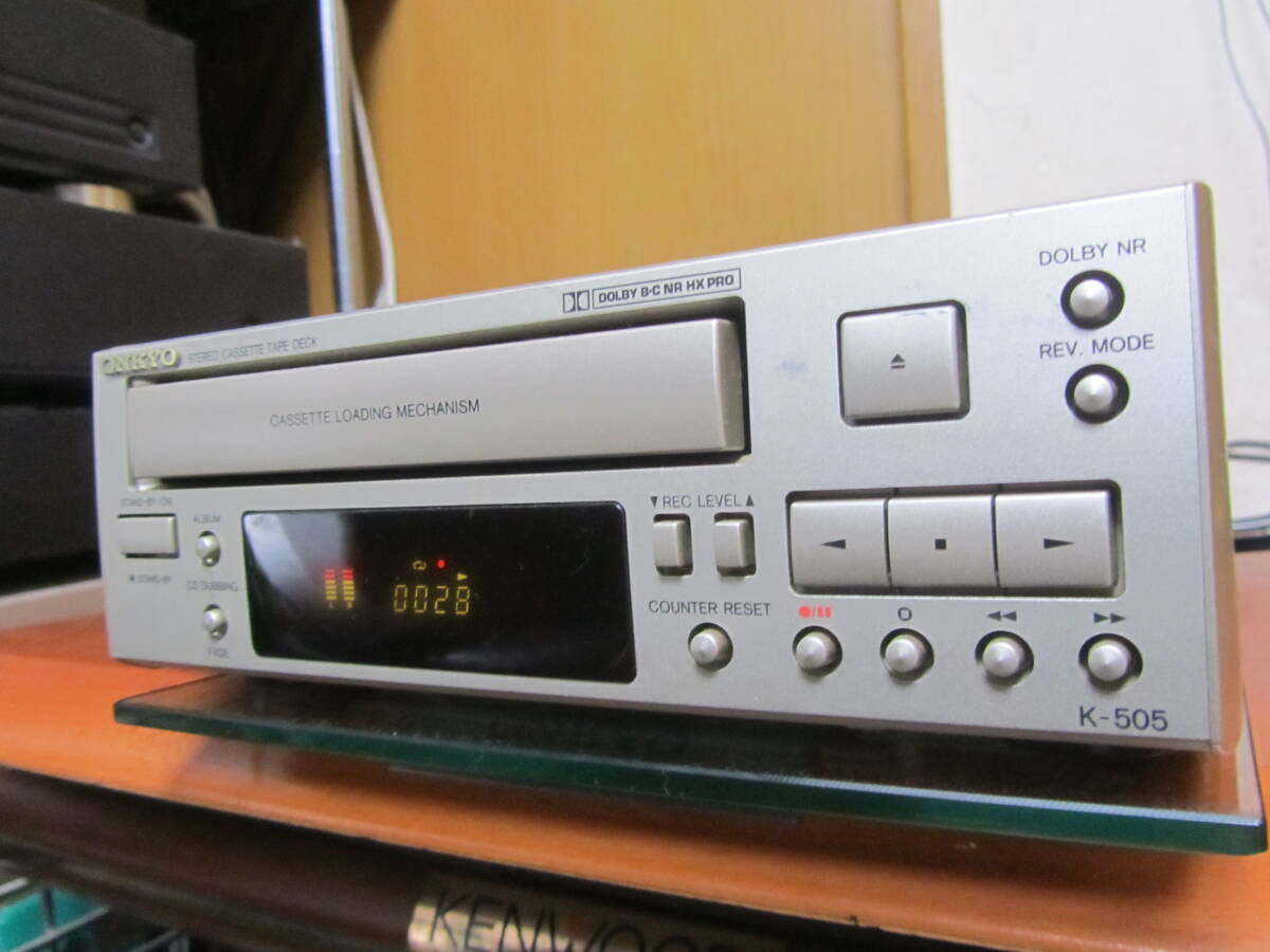 ONKYO K-505(一般)｜売買されたオークション情報、yahooの商品情報をアーカイブ公開 - オークファン（aucfan.com）