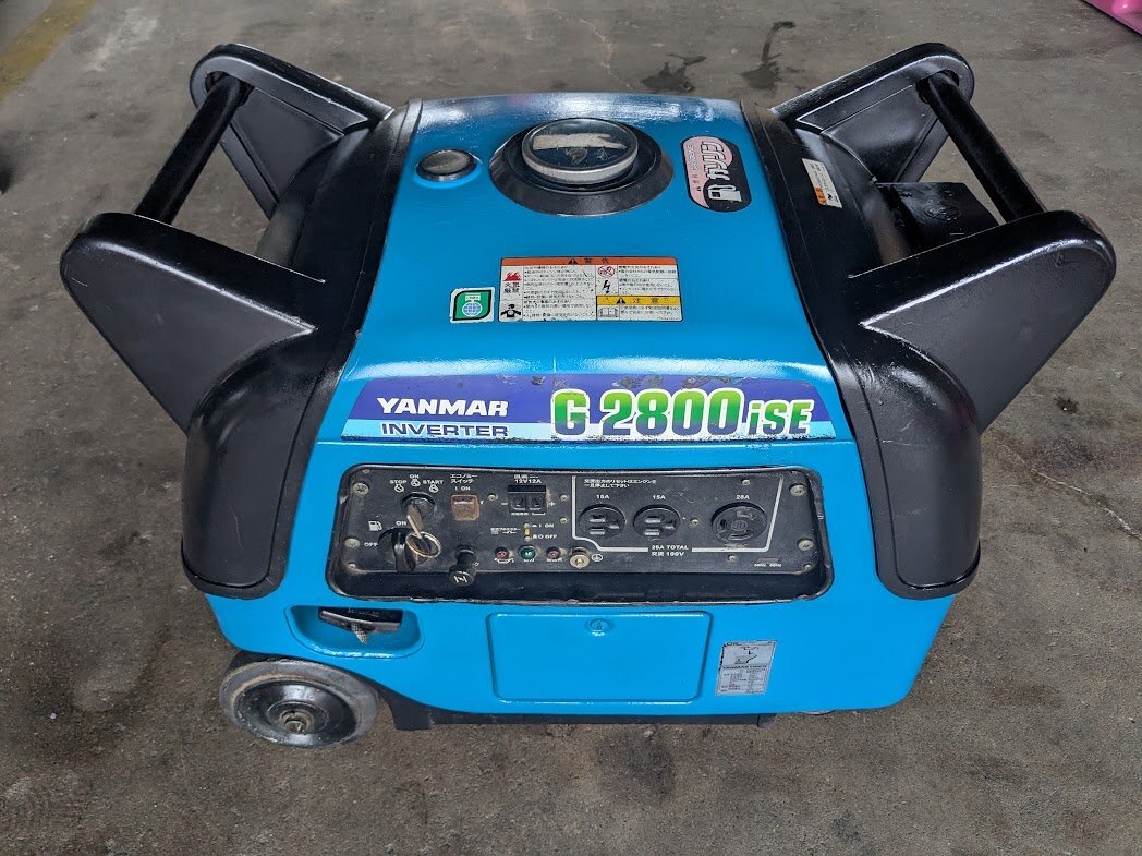 Yahoo!オークション - 【動作良好】動画あり インバーター発電機 YANMA...
