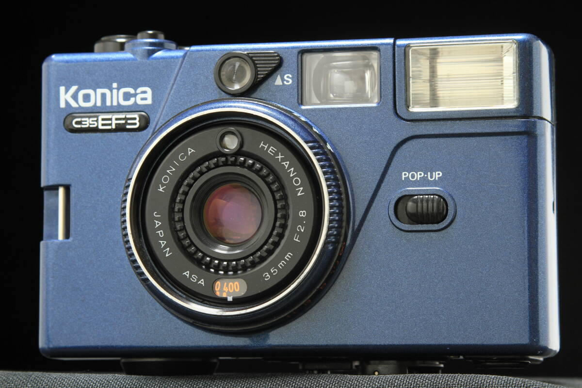 Yahoo!オークション - 分解・整備品 Konica C35 EF3 光学系綺麗 メタリ...