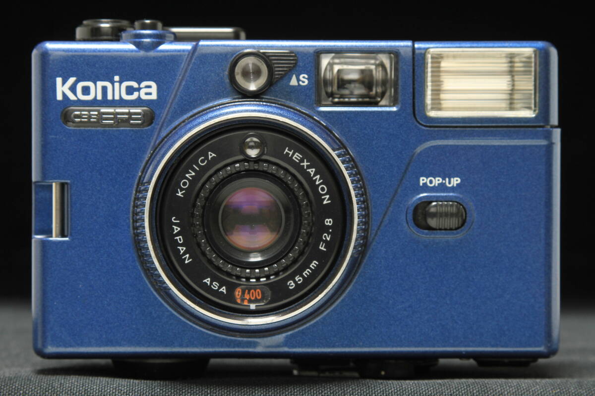 Yahoo!オークション - 分解・整備品 Konica C35 EF3 光学系綺麗 メタリ...