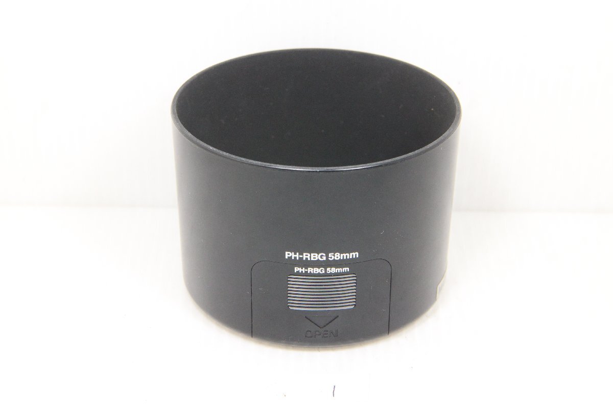Yahoo!オークション - T240-B999-1 ペンタックス フード PH-RBG 58mm