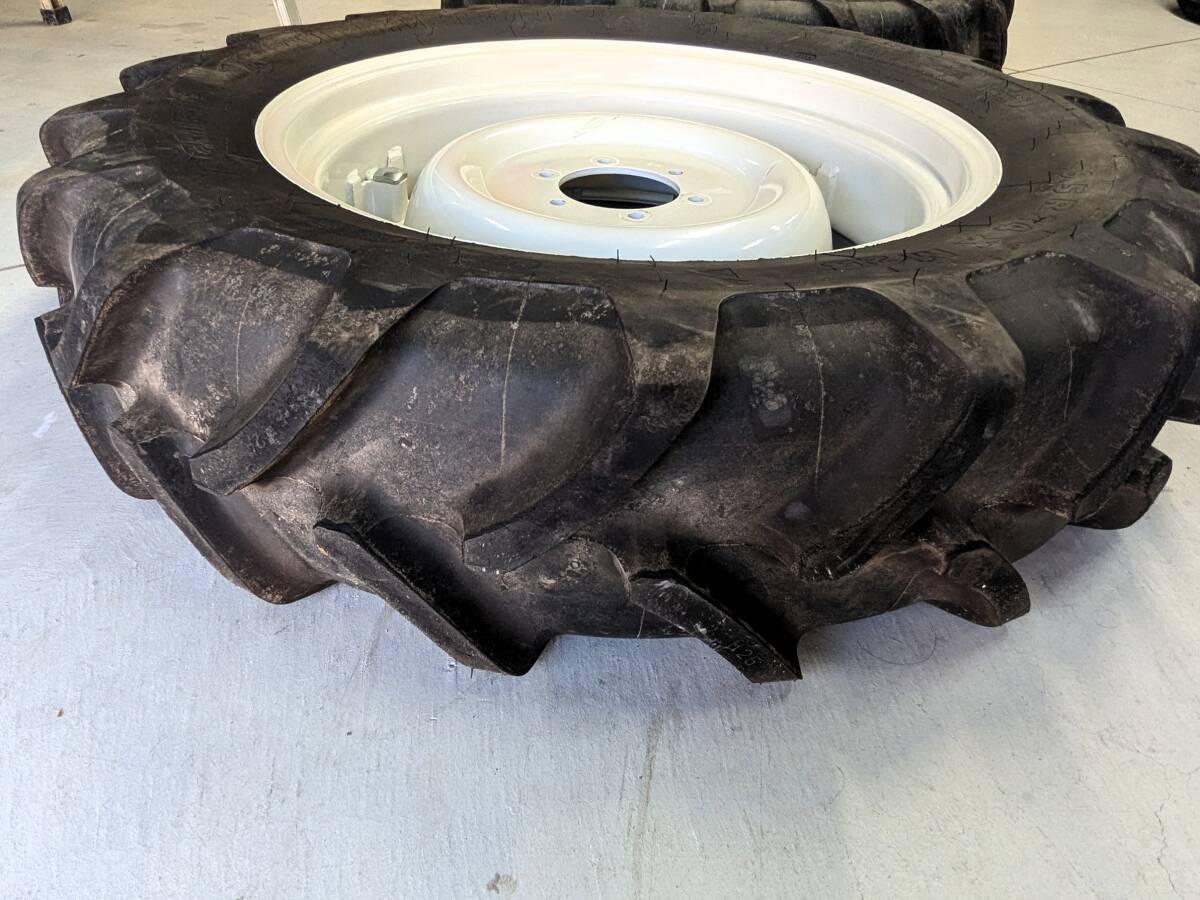 Yahoo!オークション - クボタ トラクター MR65 ホイール タイヤ 9.5R2...