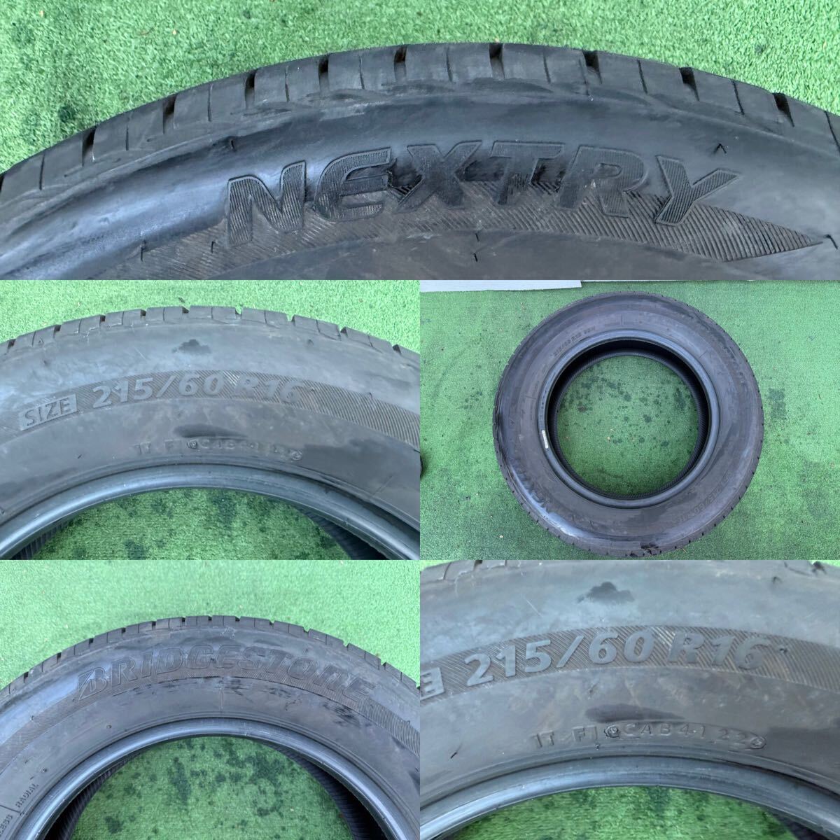 Yahoo!オークション - 【即決送料無料]BRIDGESTONE NEXTRY 215/60r16....