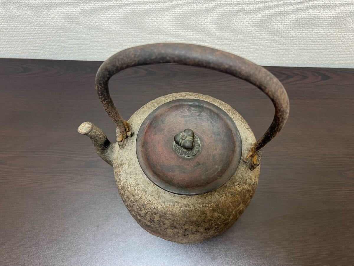 鉄瓶 釜師 湯沸 龍文堂造 茶道具(鉄瓶)|売買されたオークション 鉄瓶 釜師 湯沸 龍文堂造 茶道具(鉄瓶)|売買されたオークション