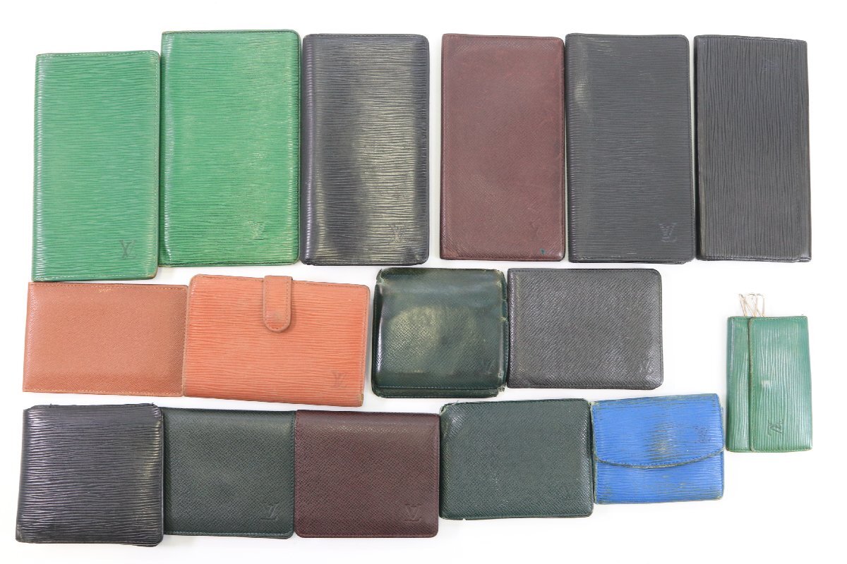 16点 LOUIS VUITTON ルイヴィトン LV エピ タイガ 長財布 2つ折り財布 キーケース カードケース等 まとめ売り 6509-A(その他)｜売買されたオークション情報 ...