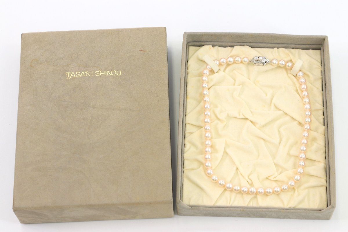 Yahoo!オークション - TASAKI タサキ 田崎真珠 パール 留め具 シルバー...