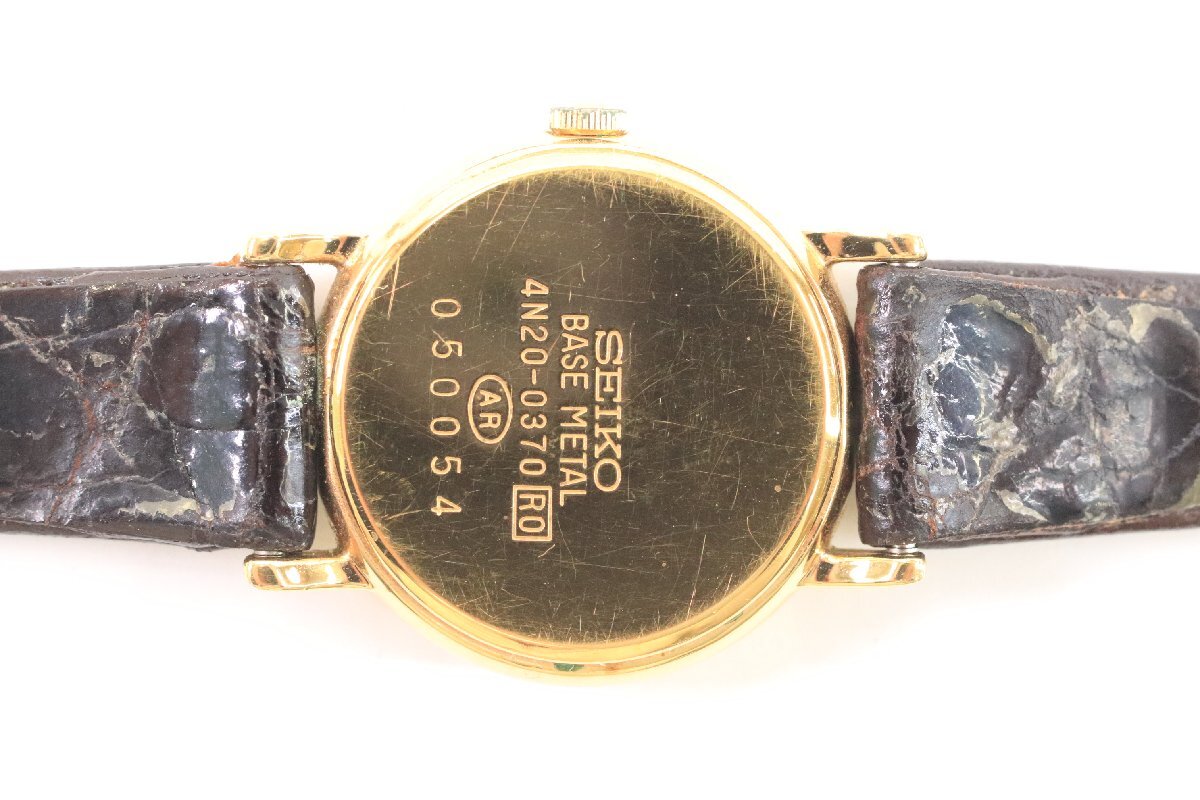 Yahoo!オークション - SEIKO セイコー Exceline エクセリーヌ 4N20-037...