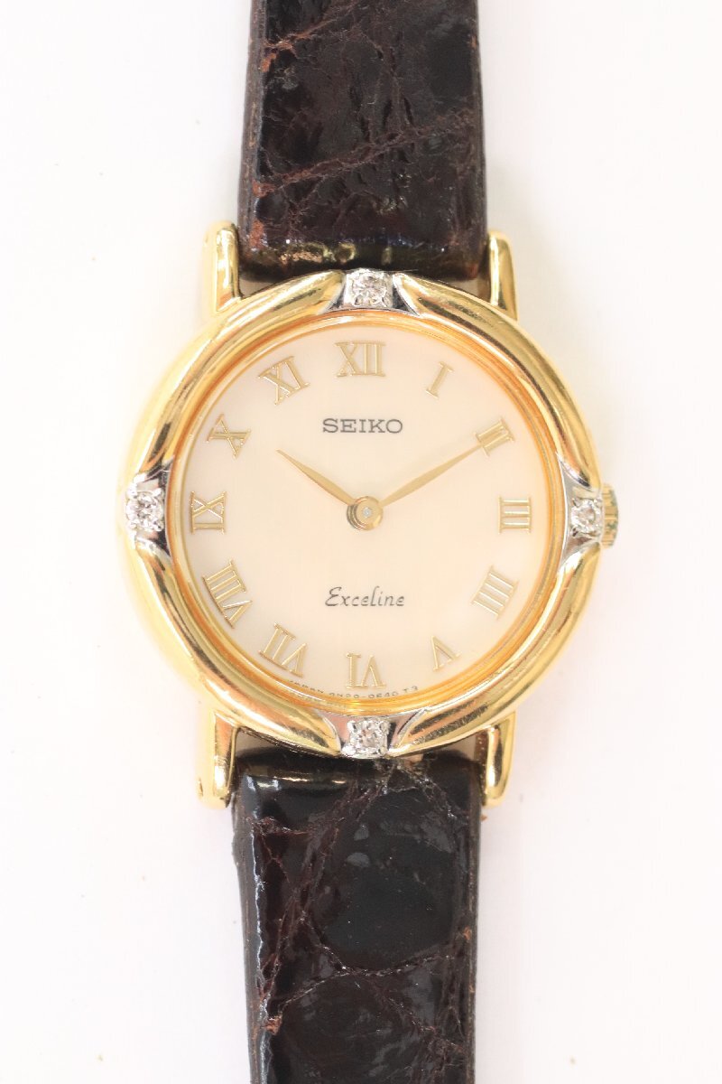 Yahoo!オークション - SEIKO セイコー Exceline エクセリーヌ 4N20-037...
