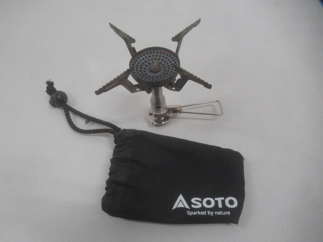 Yahoo!オークション - SOTO アミカス SOD-320 シングルバーナー アウト...