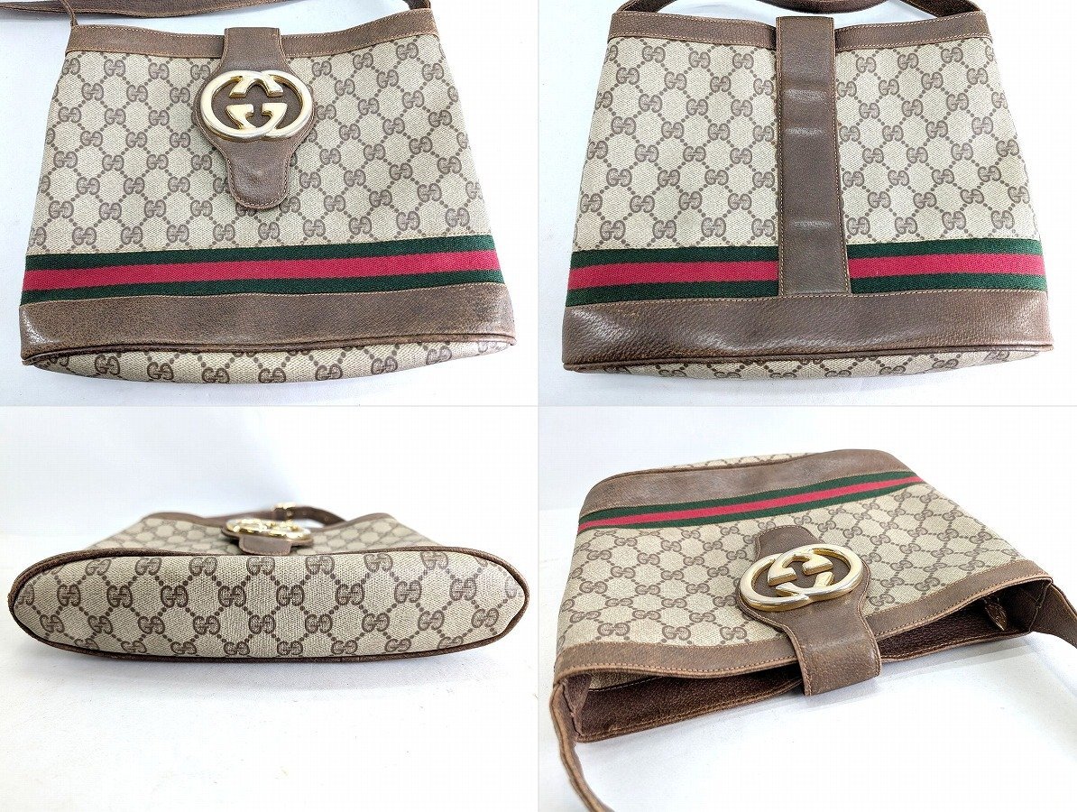 訳あり GUCCI グッチ オールドグッチ GGスプリーム インター 訳あり GUCCI グッチ オールドグッチ GGスプリーム インター