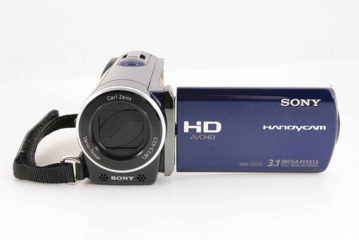 Yahoo!オークション - 動作品 ソニー SONY HANDYCAM HDR-CX170 ハンデ...