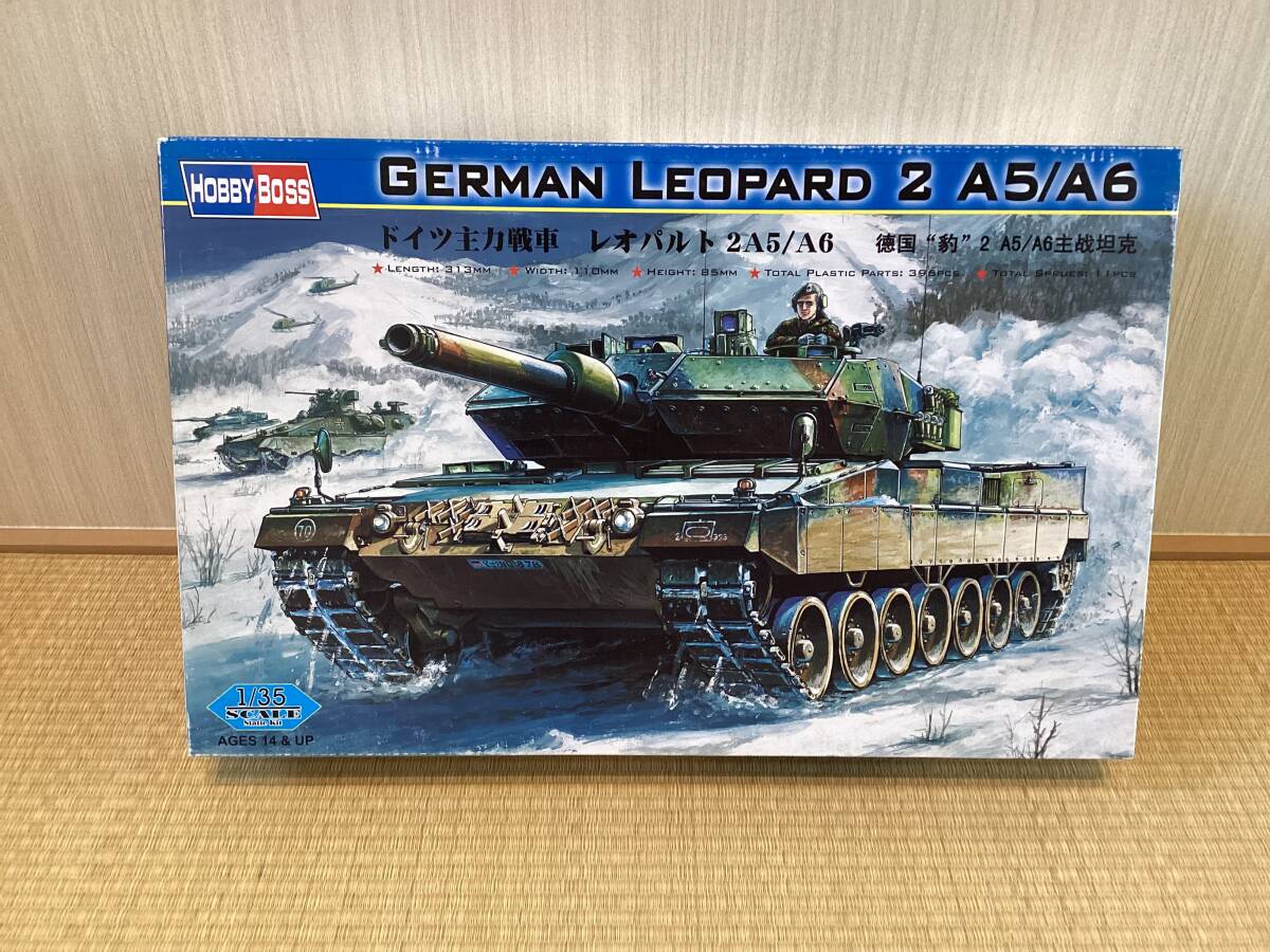 Yahoo!オークション - 1/35ホビーボスレオパルド2A5/A6 1/35トランペ...