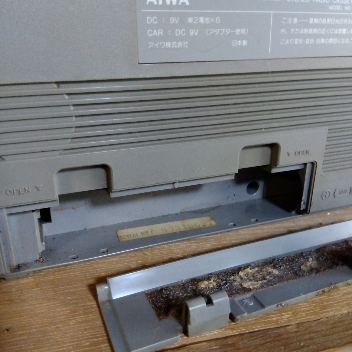 Yahoo!オークション - AIWA アイワ CS-J36 ラジカセ 昭和レトロ