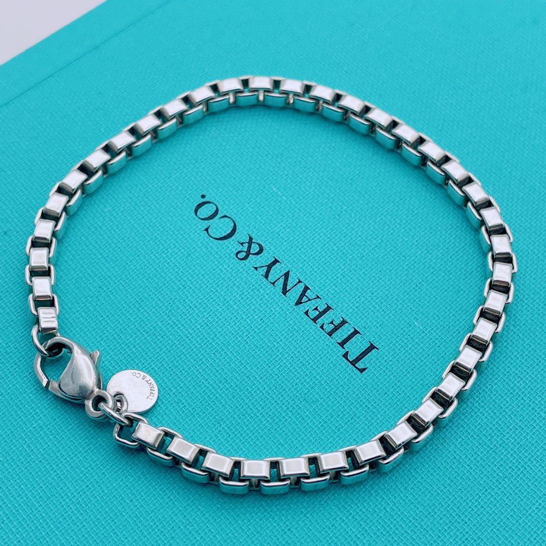 Tiffany & Co ブレスレット チェーン ベネチアン シルバー925 Tiffany & Co ブレスレット チェーン ベネチアン シルバー925