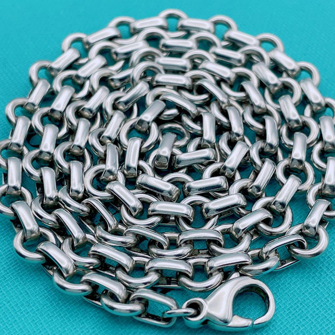 Tiffany & Co 希少 ドーナツ ネックレス ロングチェーン 50cm Tiffany & Co 希少 ドーナツ ネックレス ロングチェーン 50cm