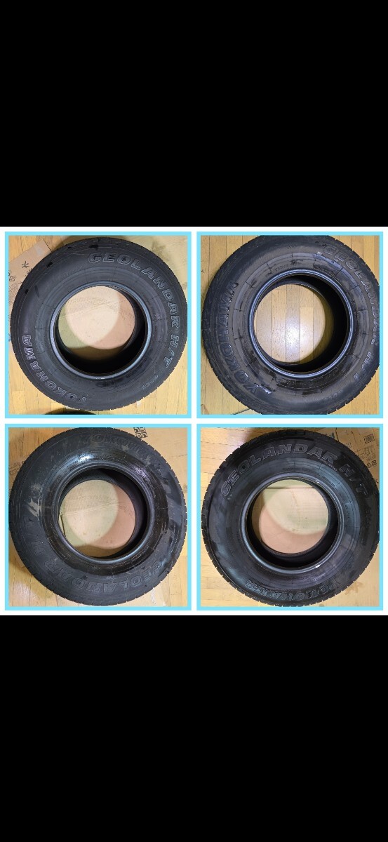 Yahoo!オークション - YOKOHAMA GEOLANDAR G056 H/T 265/70R16 4本 1...