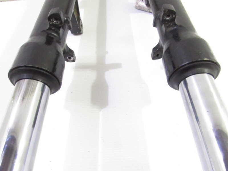 Yahoo!オークション - CBX750F RC17 希少 純正 フロントフォークSET 曲...