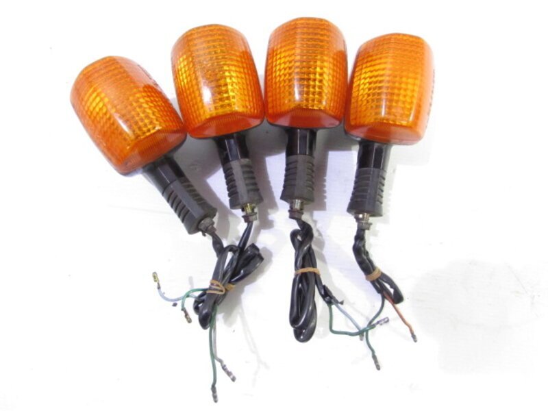 CBX750F RC17 純正 ウインカー 4つSET 点灯OK 検 CB750F RC04 RC01E ホライゾン インテグラ ボルドール CB900F CB1100F 154D33 ...