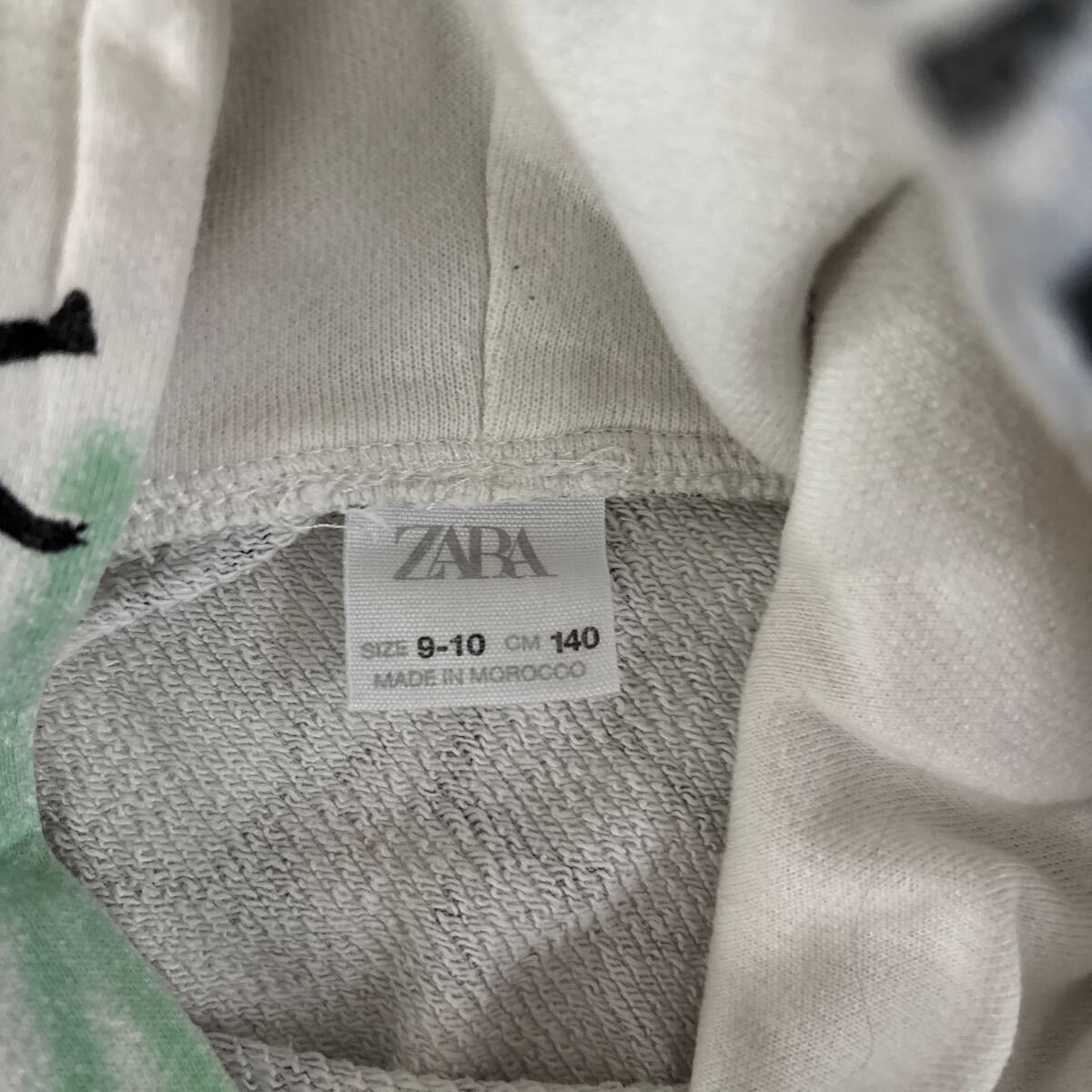 Yahoo!オークション - ZARA スウェット パーカー 140