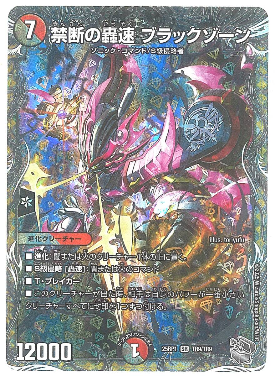 Yahoo!オークション - T7-01933 DM25-RP1 TR9/TR9 禁断の轟速 ブラック...