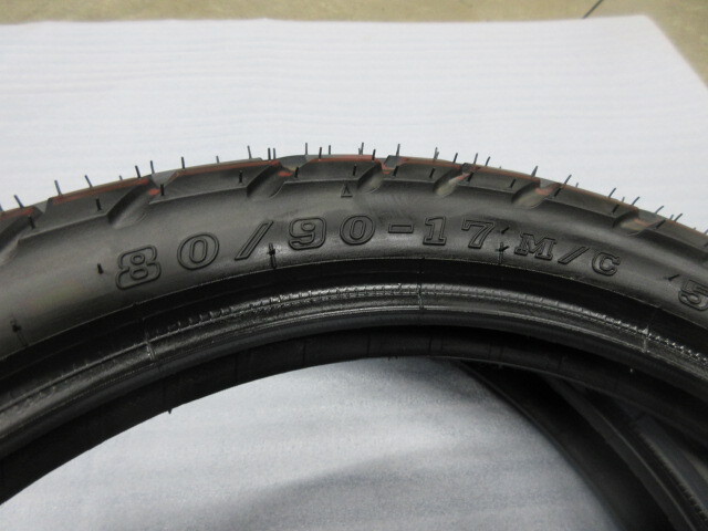 Yahoo!オークション - ハンターカブJA65新車外し GP-5 80/90-17 44Pと5...