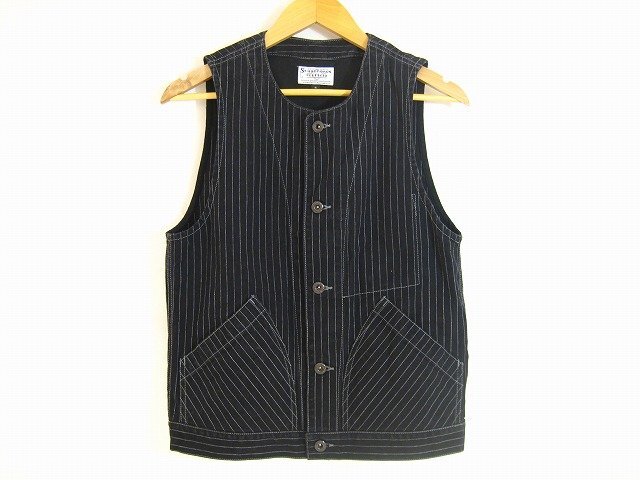Yahoo!オークション - SCHOTT BROS/ショット OLD HICKORY DENIM VEST ...